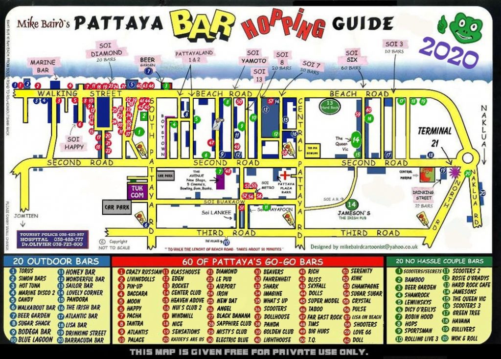 PATTAYA ENTERTAINMENT GUIDES 2020 - Chrome Crumpet