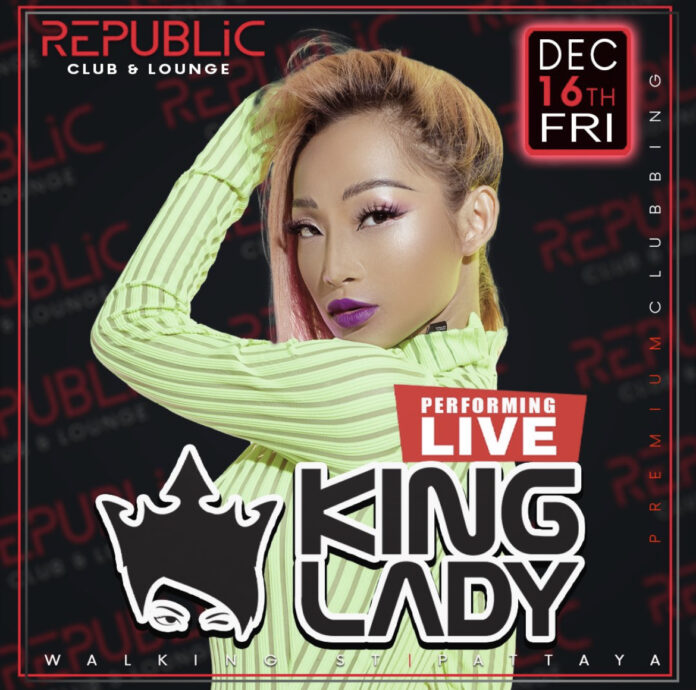 KING LADY LIVE @ REPUBLIC CLUB & LOUNGE - Chrome Crumpet