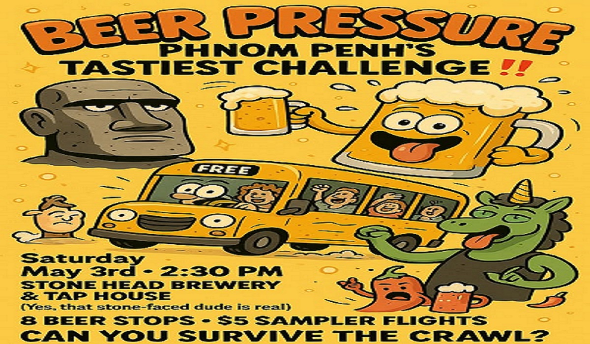 Beer Pressure: Phnom Penh’s Tastiest Challenge - Chrome Crumpet